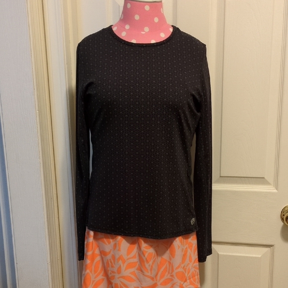 Hang Ten | Tops | Hang Ten Black Long Sleeve Top Sun Protection M ...